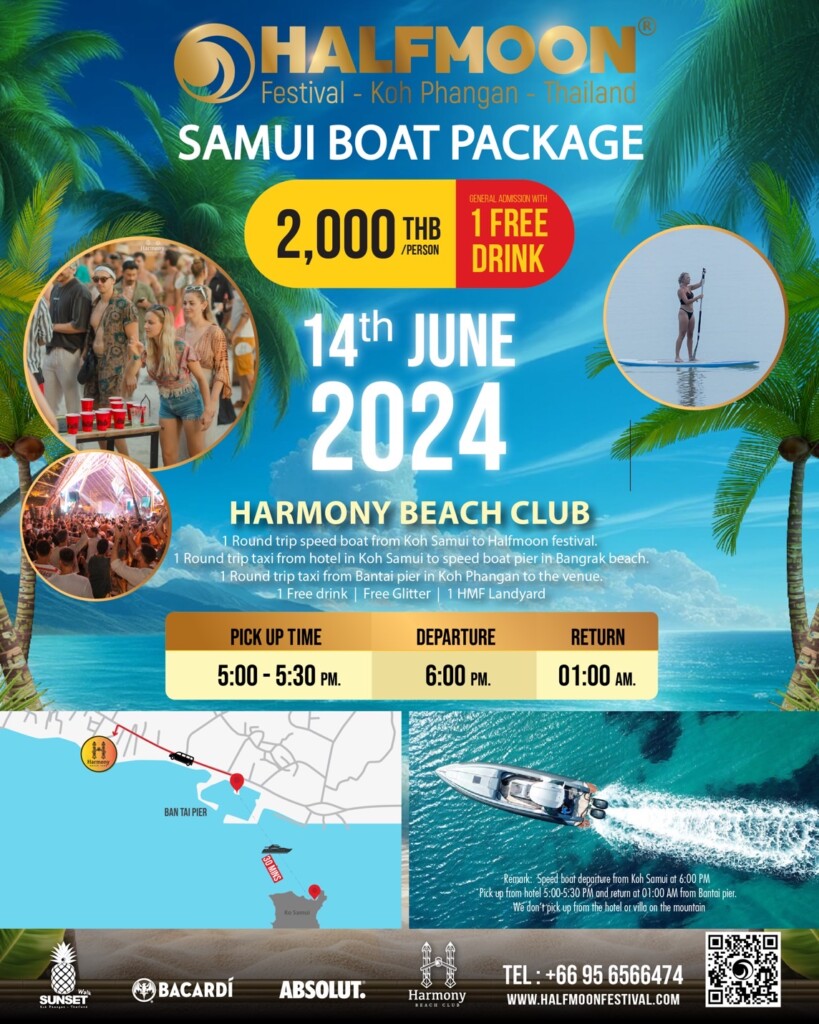 Full Moon Party / Half Moon Party | YouMe Holiday