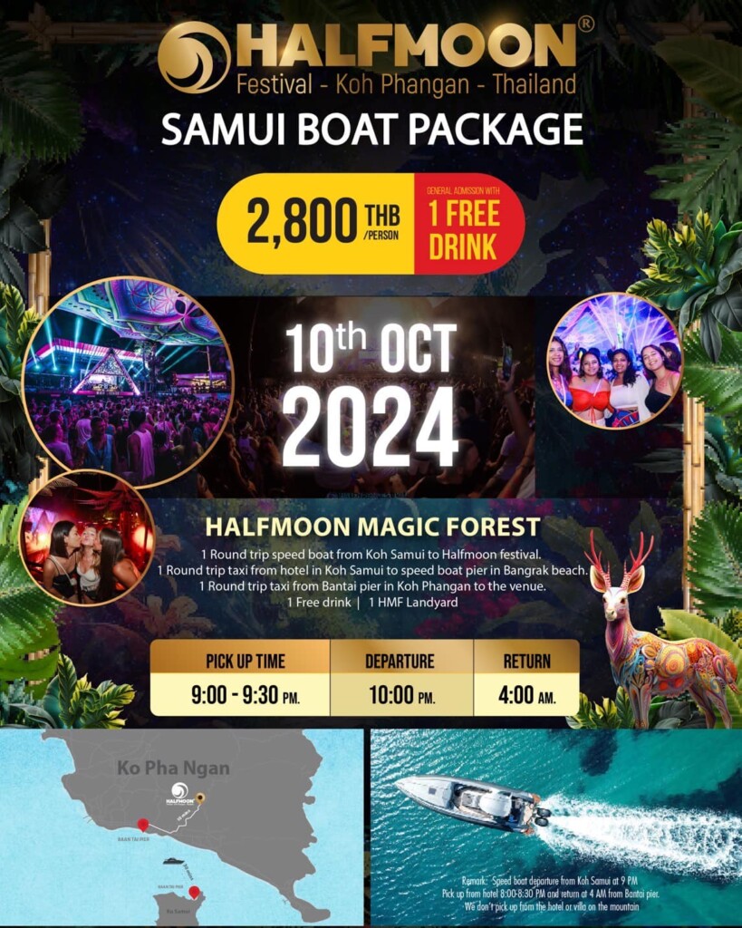 Full Moon Party / Half Moon Party | YouMe Holiday